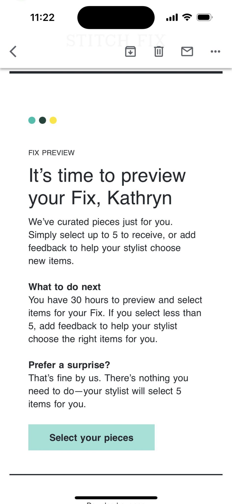 A Stitch Fix Preview – Choosing Items Before Delivery – A Sprinkle of Life